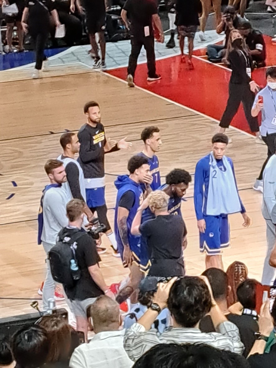 168.NBA JAPAN GAMES2022｜日の丸リレーブログ いっぷく｜（株）日の丸産業社